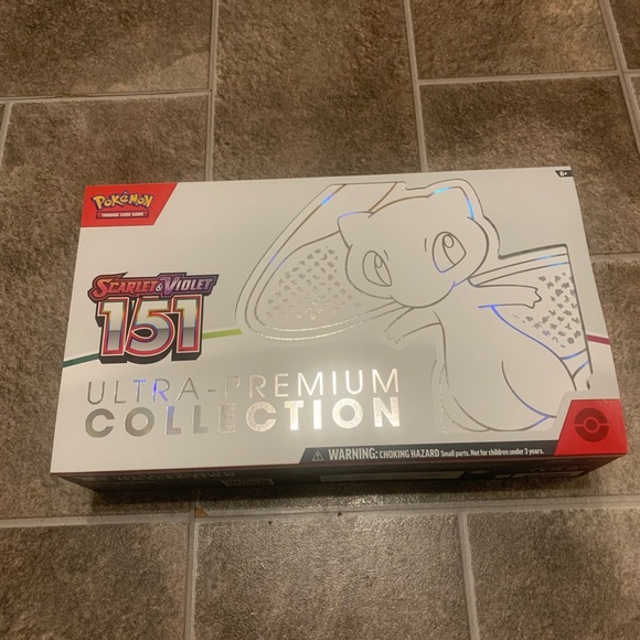 Pokemon | Toys | Pokemon 51 Ultra Premium Collection Mew Box Only Upc ...